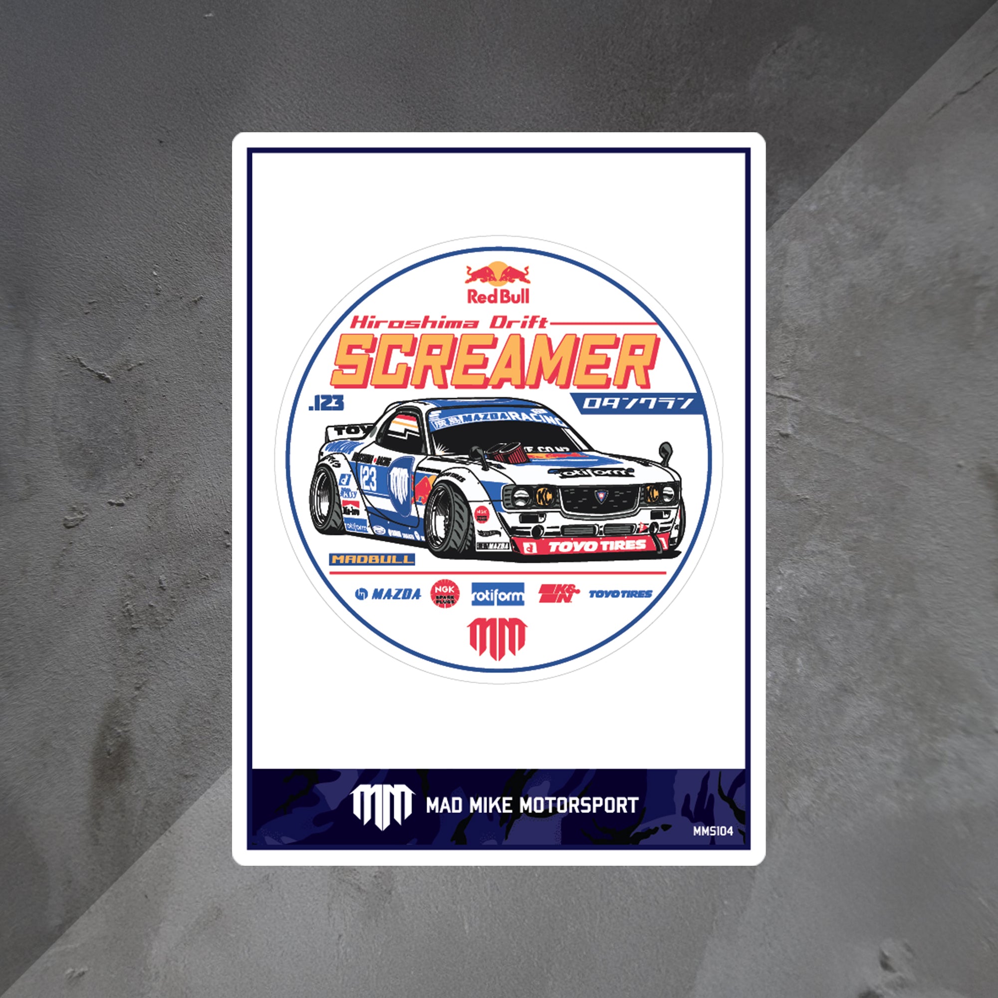 MADBUL Decal – Mad Mike Motorsport